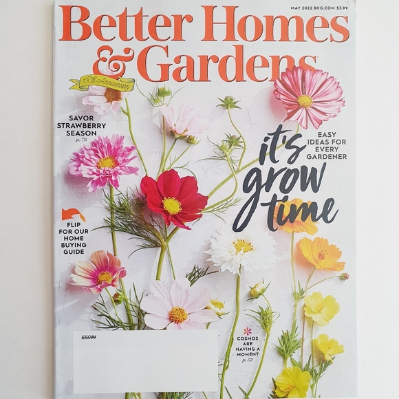 Better Homes And Gardens | Other | Better Homes Gardens Magazine May 222 00th Anniversary Issue ...